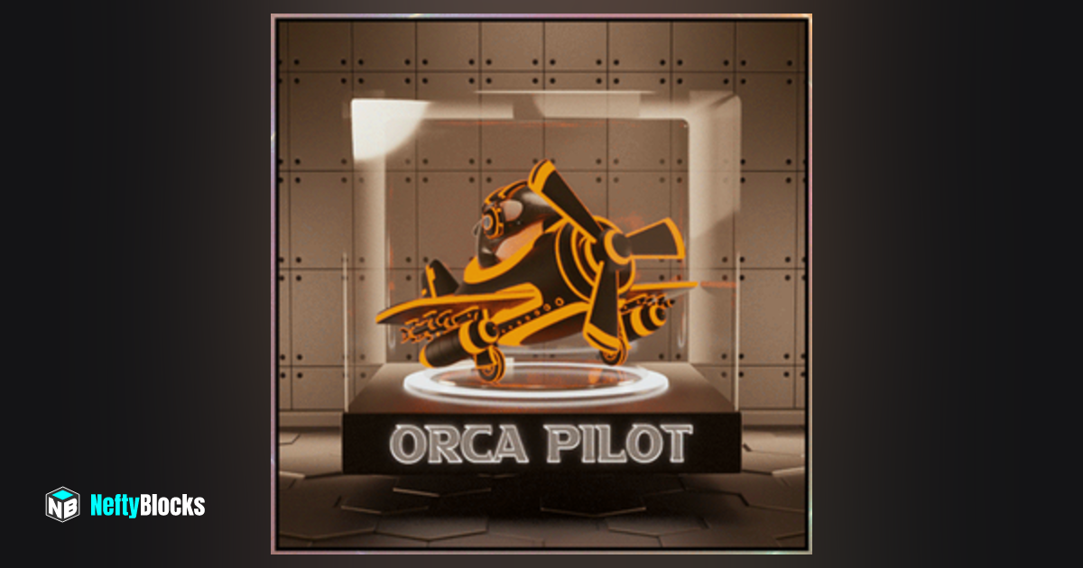 Nuclear Orca Pilot #2 | NeftyBlocks | The #1 Trade to Earn NFT Marketplace on WAX