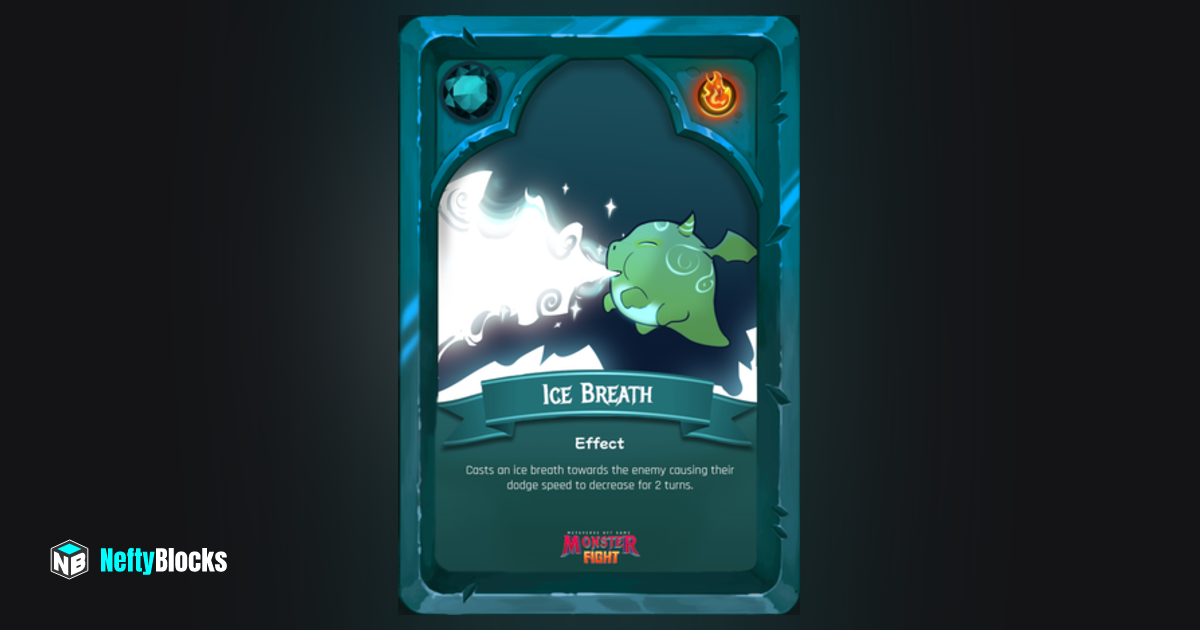 Ice Breath #21 | NeftyBlocks | The #1 Trade to Earn NFT Marketplace on WAX