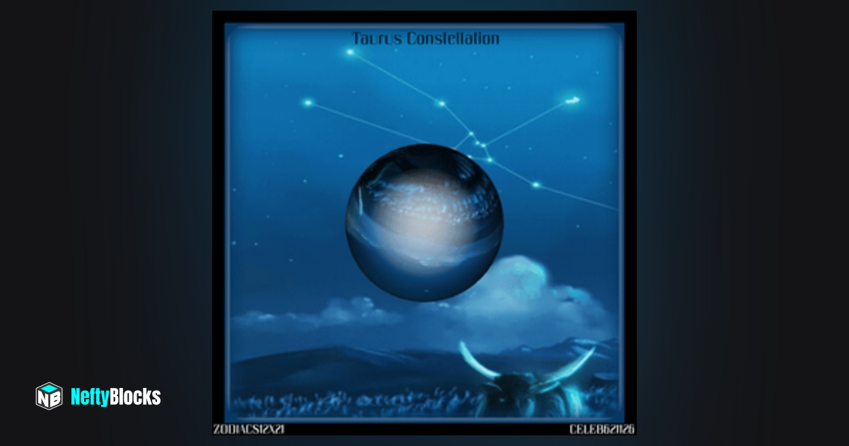 Taurus Constellation | NeftyBlocks | The #1 Trade to Earn NFT ...