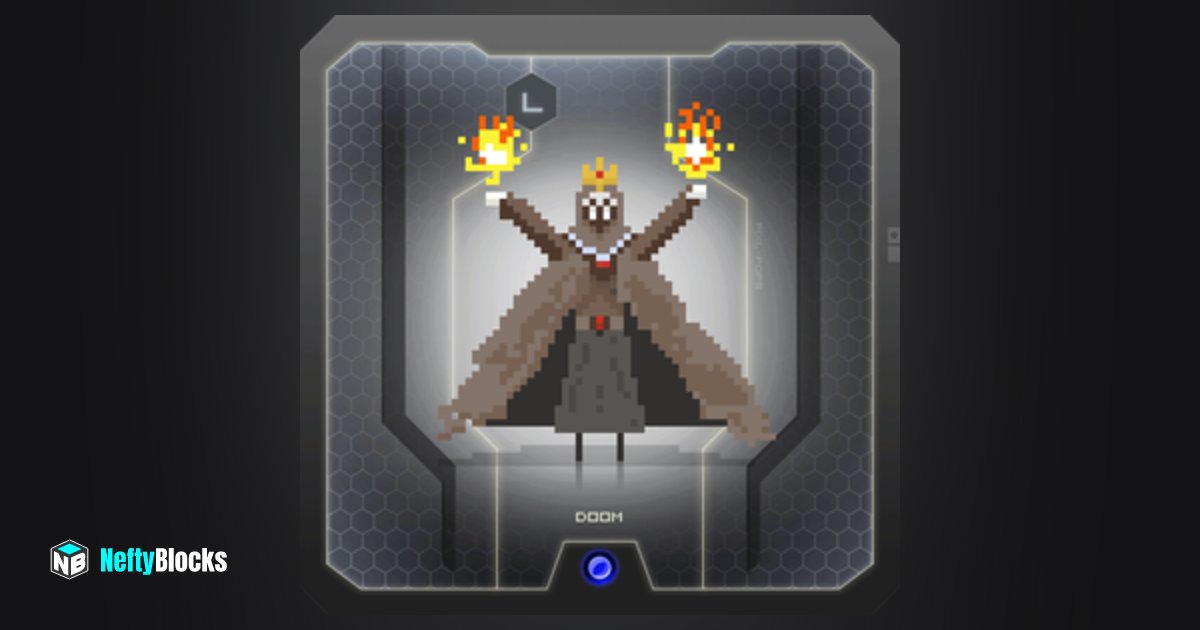 Doom #92 | NeftyBlocks | The #1 Trade to Earn NFT Marketplace on WAX