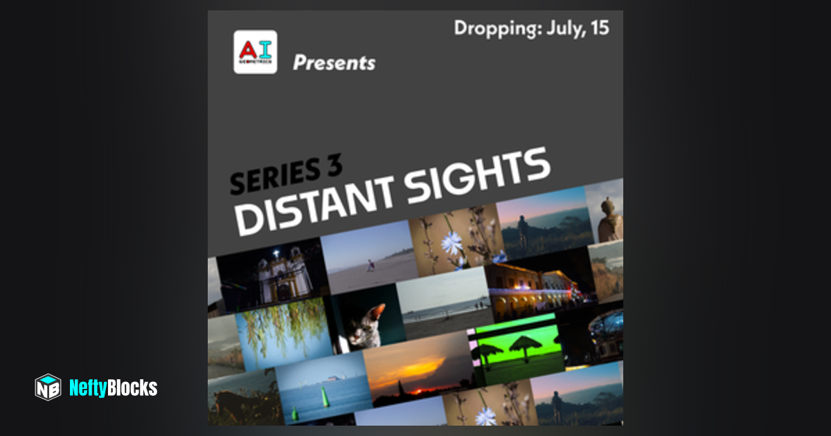 Season 3 - Distant Sights Flyer #275 | NeftyBlocks | The #1 Trade to Earn NFT Marketplace on WAX