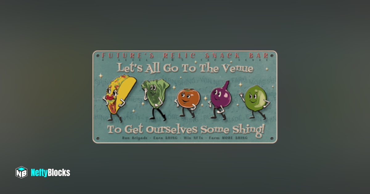 Future's Relic Snack Bar - Level 165 Taco Venue | NeftyBlocks | The #1 Trade to Earn NFT ...