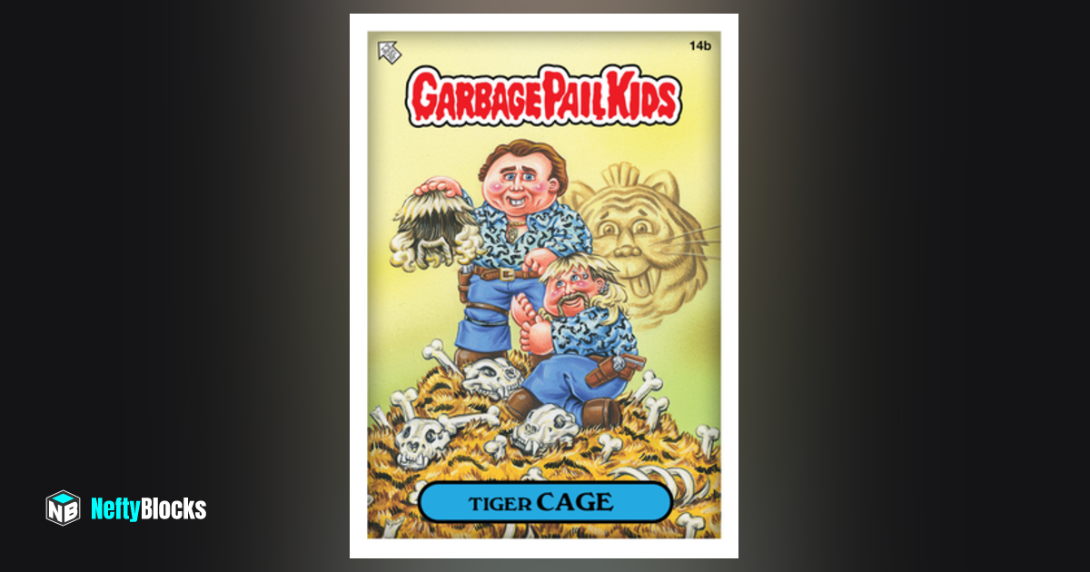 Tiger Cage #825 | NeftyBlocks | The #1 Trade to Earn NFT Marketplace on WAX