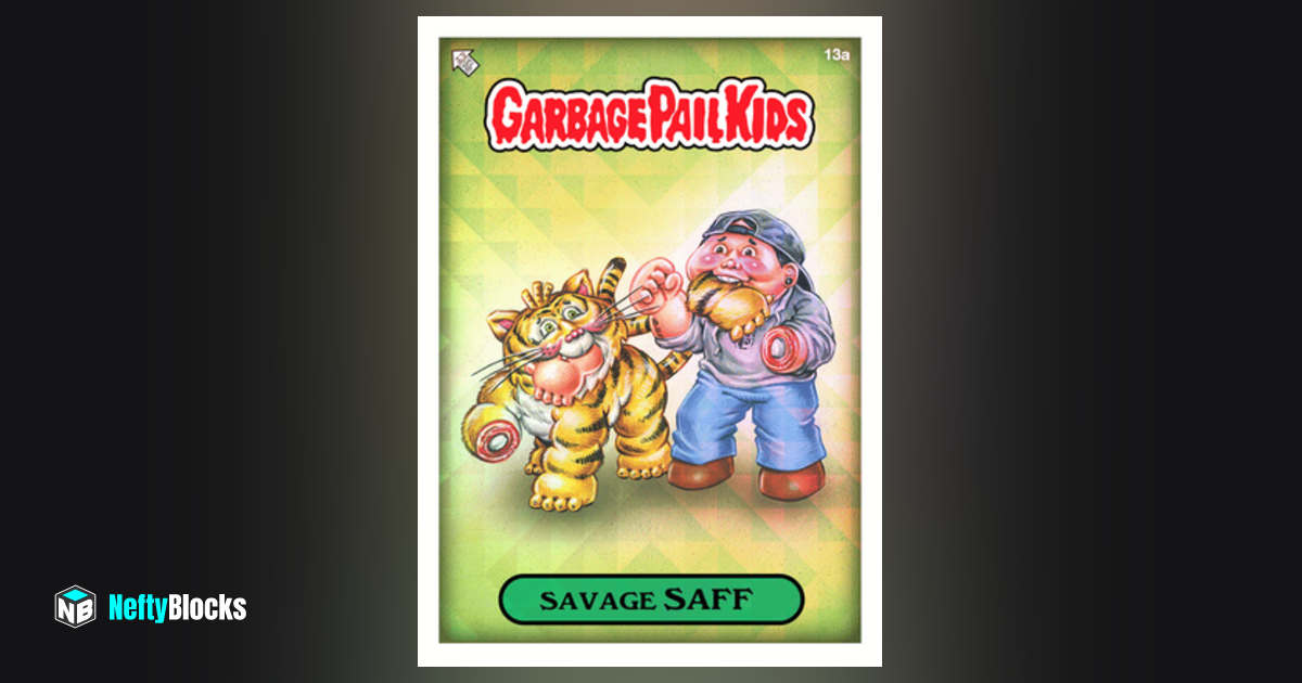 Savage Saff #403 | NeftyBlocks | The #1 Trade to Earn NFT Marketplace ...