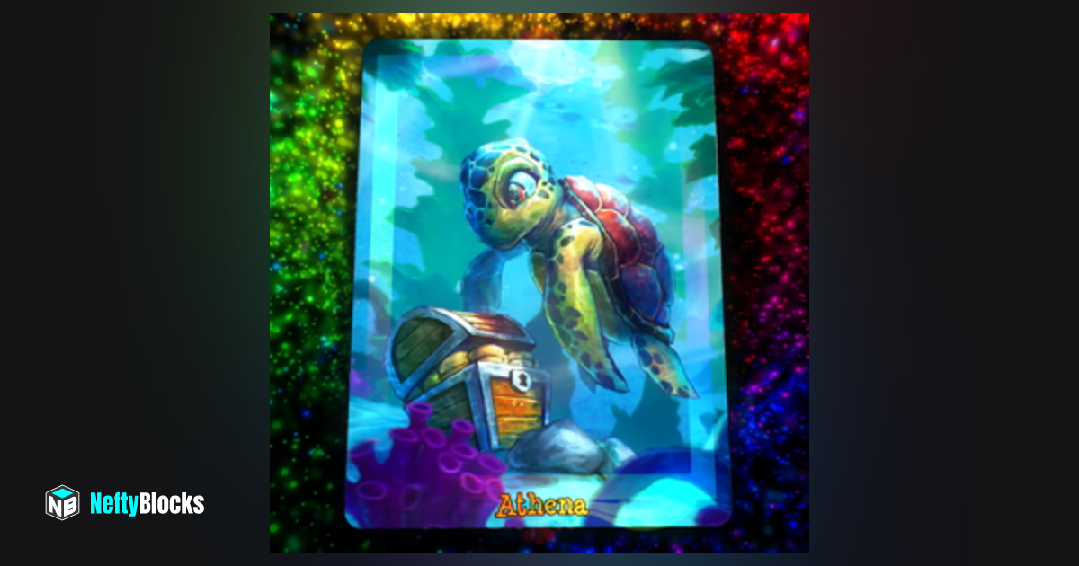 Athena Holo Collector's Edition #1 | NeftyBlocks | The #1 Trade to Earn ...