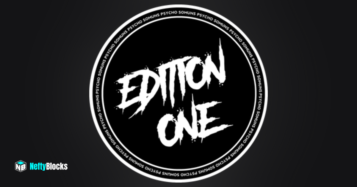 Edition One Sticker | NeftyBlocks | The #1 Trade to Earn NFT ...