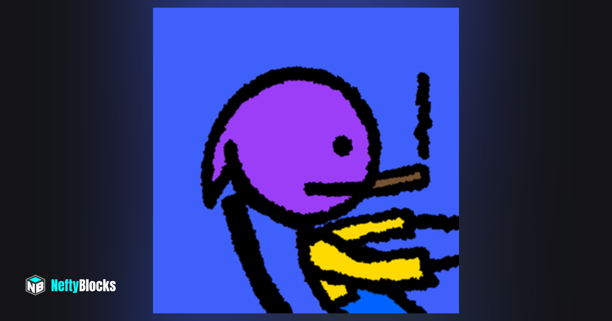 hi mfer #37 #1 | NeftyBlocks | The #1 Trade to Earn NFT Marketplace on WAX