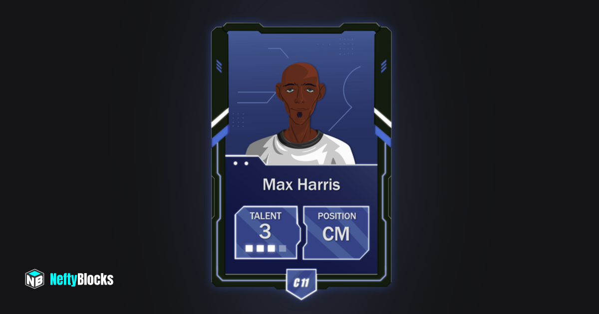 Max Harris #1304 | NeftyBlocks | The #1 Trade to Earn NFT Marketplace ...