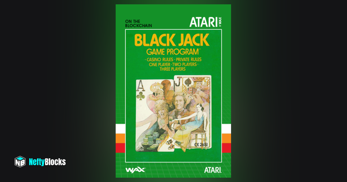 Black Jack #587 | NeftyBlocks | The #1 Trade to Earn NFT Marketplace on WAX