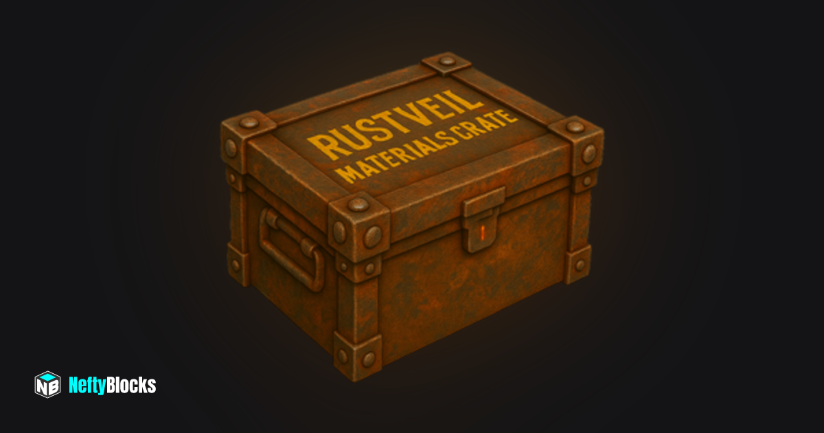 Rustveil Materials Crate II #16975 | NeftyBlocks | The #1 Trade to Earn ...