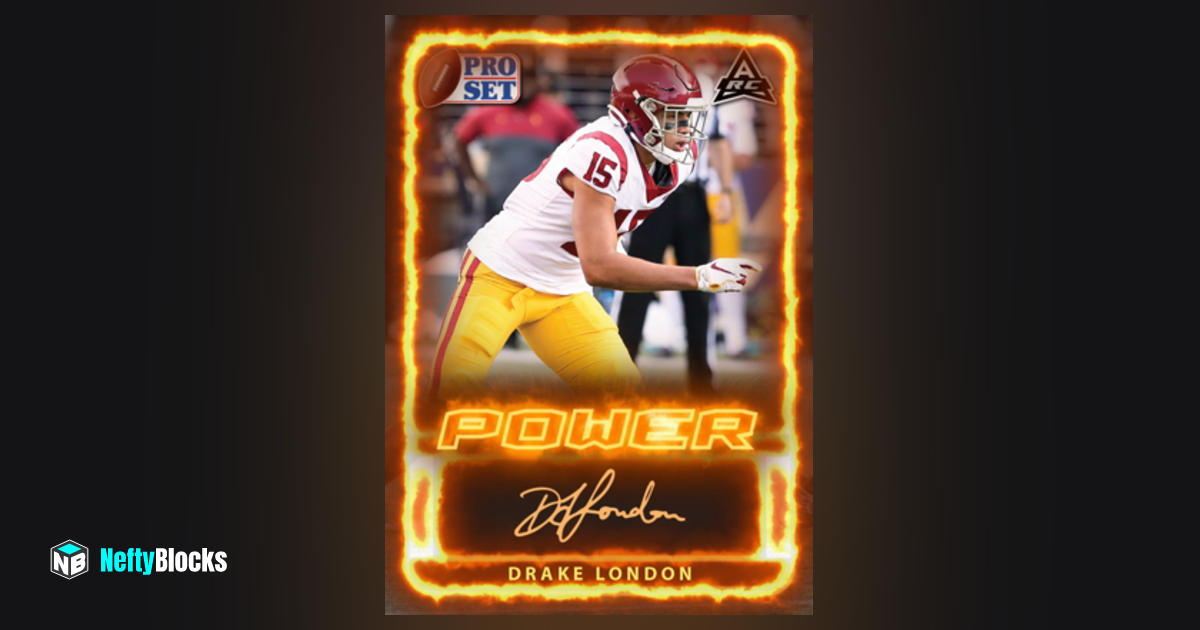 Drake London #1 | NeftyBlocks | The #1 Trade to Earn NFT Marketplace on WAX