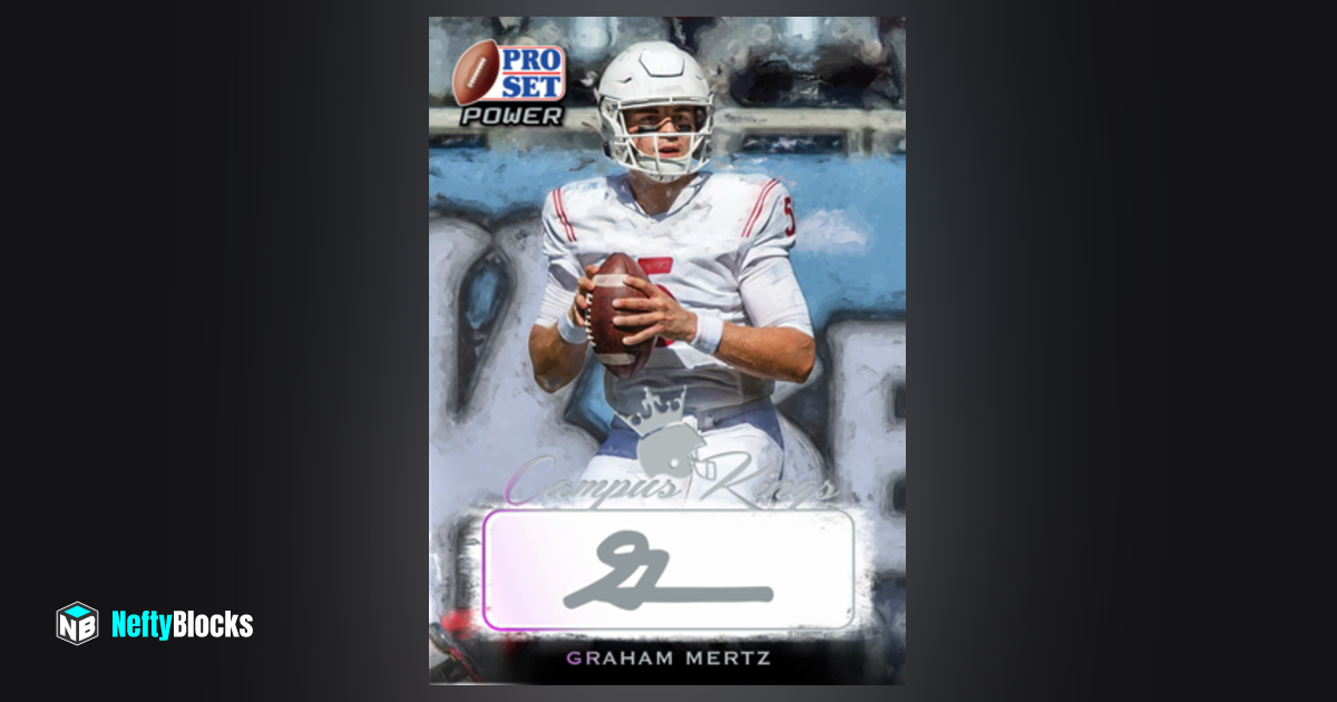 Graham Mertz | NeftyBlocks | The #1 Trade to Earn NFT Marketplace on WAX