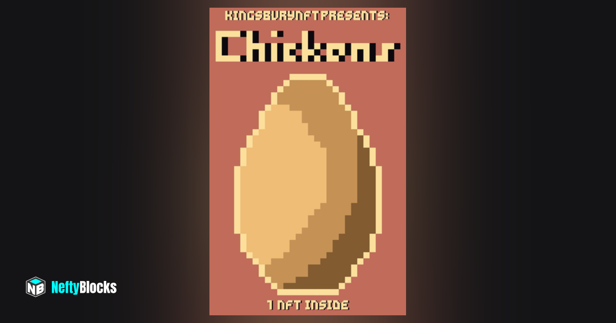 Chickens Pack - 1 NFT Inside | NeftyBlocks | The #1 Trade to Earn NFT ...