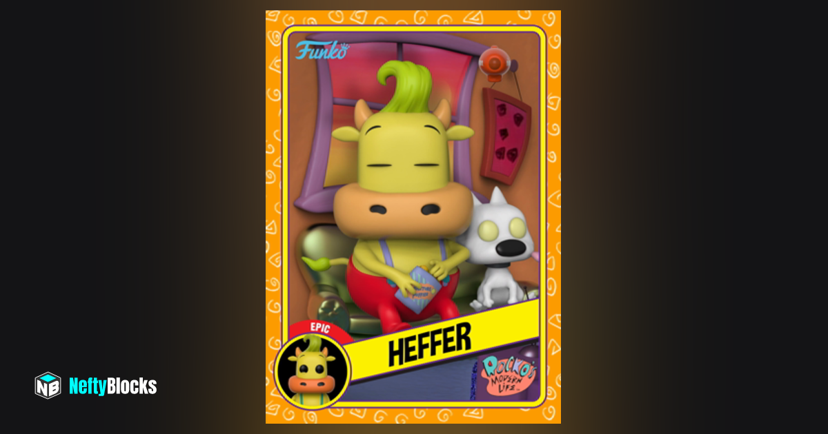 Heffer #286 | NeftyBlocks | The #1 Trade to Earn NFT Marketplace on WAX