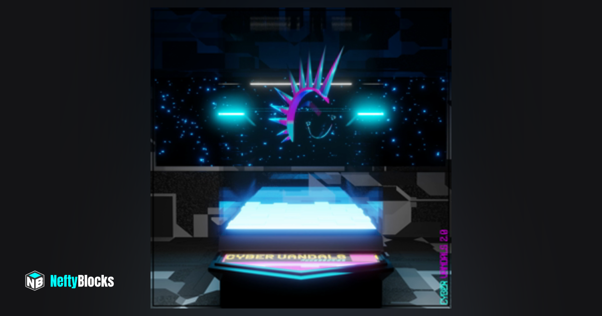 Mischief Mohawk X HAIR X Cyber Vandals 2.0 #18 | NeftyBlocks | The #1 ...