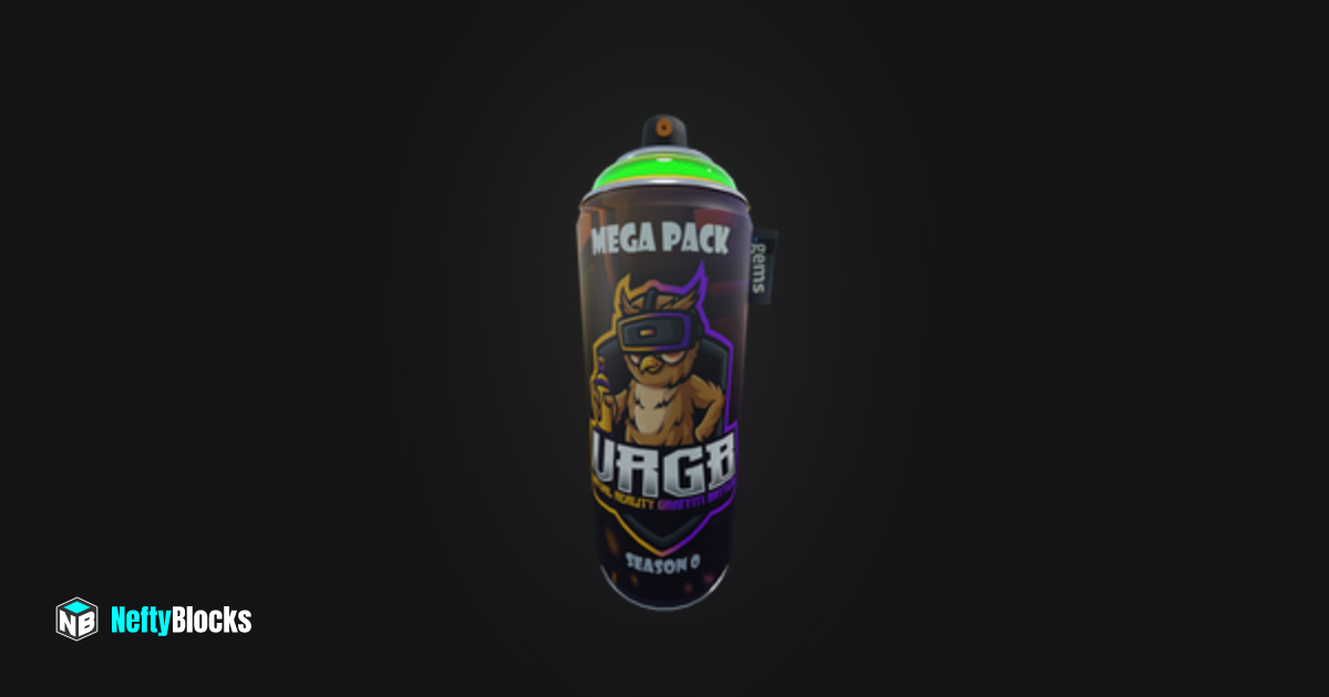 VRGB Mega Pack #8 | NeftyBlocks | The #1 Trade to Earn NFT Marketplace on WAX