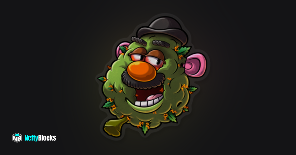 Spud Nug Bushy Kush #16 | NeftyBlocks | The #1 Trade to Earn NFT Marketplace on WAX