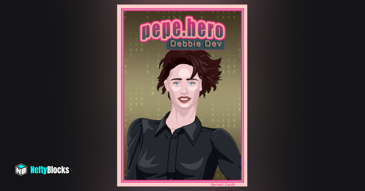 Debbie Dev #354 | NeftyBlocks | The #1 Trade to Earn NFT Marketplace on WAX