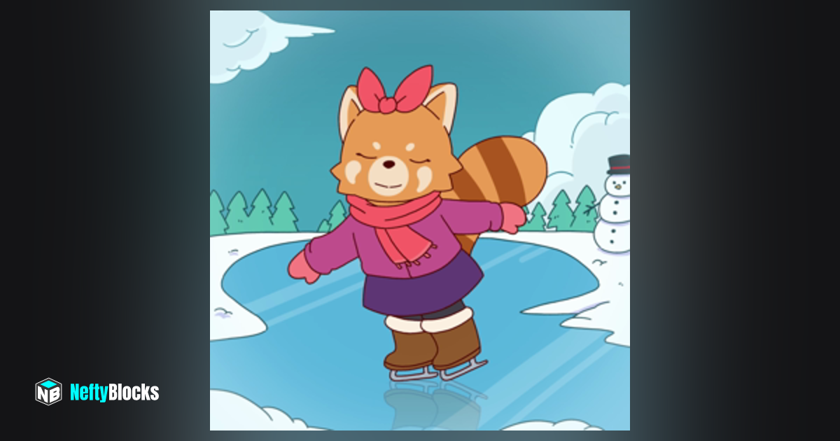 Ice Skating #10 | NeftyBlocks | The #1 Trade to Earn NFT Marketplace on WAX