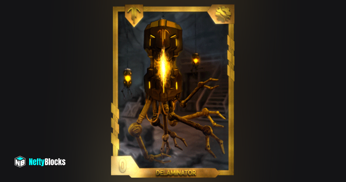 Delaminator #1588 | NeftyBlocks | The #1 Trade to Earn NFT Marketplace ...