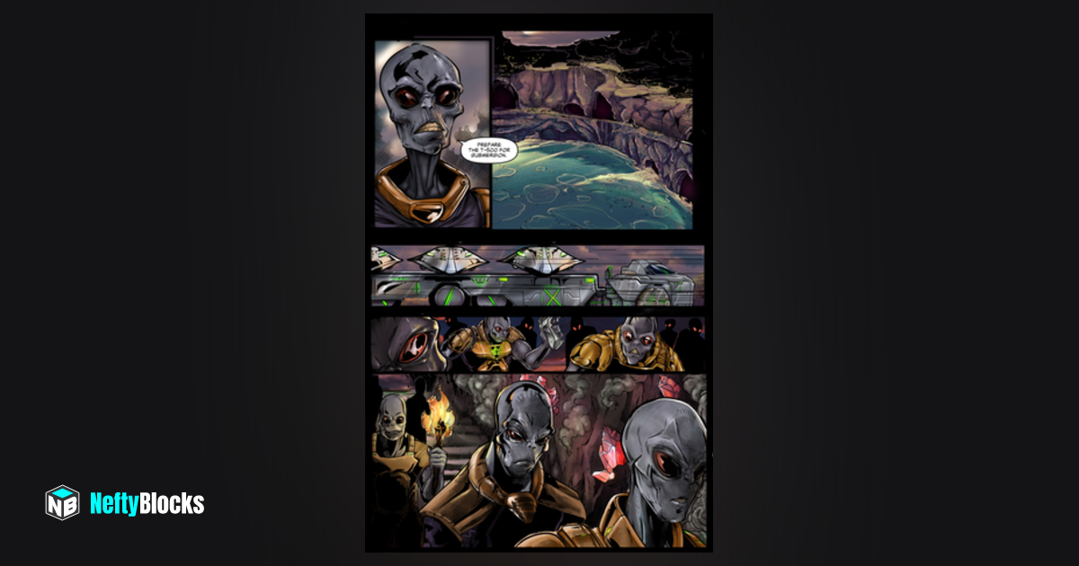 1-5 Grey Universe Comic #2 | NeftyBlocks | The #1 Trade to Earn NFT ...