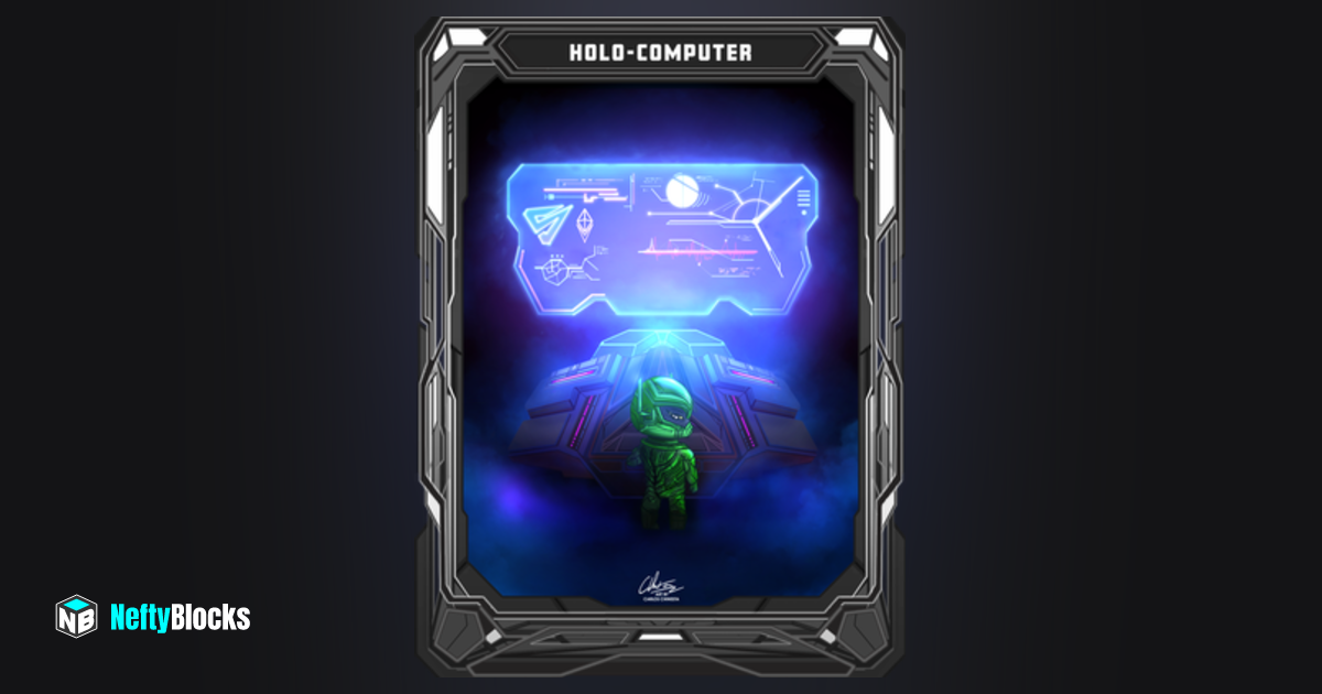 Holo-Computer #2273 | NeftyBlocks | The #1 Trade to Earn NFT ...