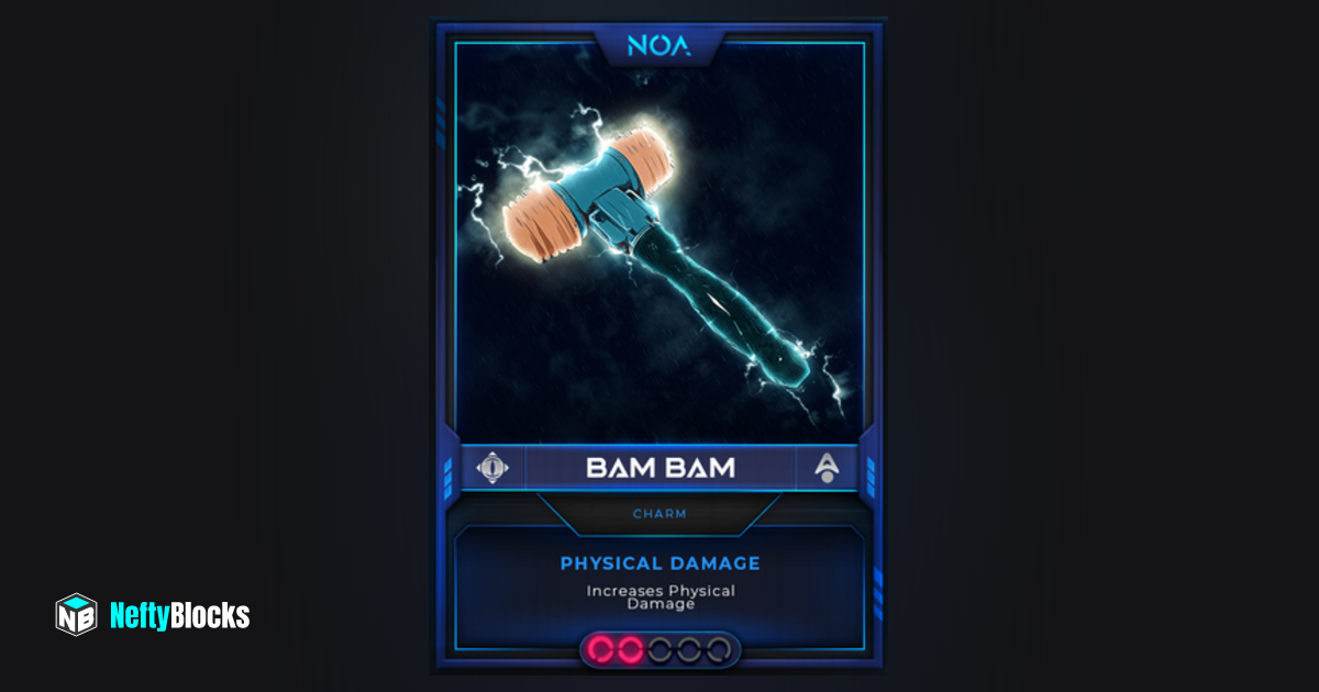 Bam Bam #110 | NeftyBlocks | The #1 Trade to Earn NFT Marketplace on WAX