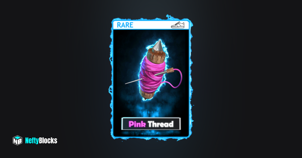 Rare Pink Thread | NeftyBlocks | The #1 Trade to Earn NFT Marketplace ...