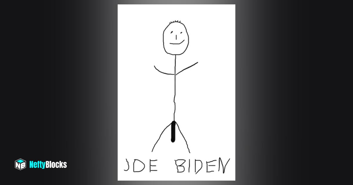 Joe Biden #26 | NeftyBlocks | The #1 Trade to Earn NFT Marketplace on WAX