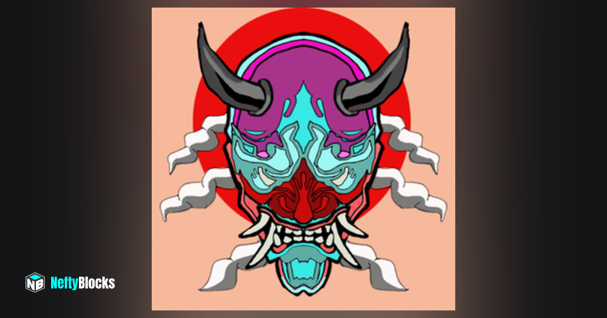 Oni #25 #1 | NeftyBlocks | The #1 Trade to Earn NFT Marketplace on WAX