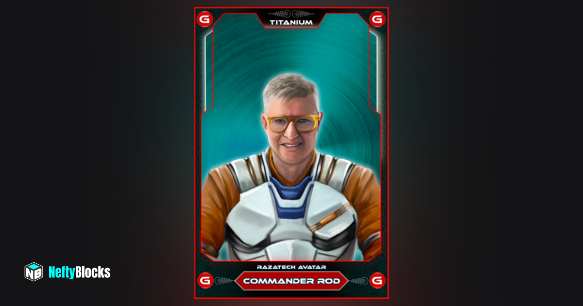 Avatar // Commander Rod #54 | NeftyBlocks | The #1 Trade to Earn NFT ...