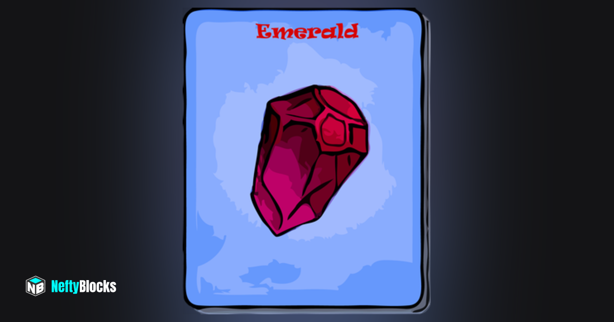 Emerald #11 | NeftyBlocks | The #1 Trade to Earn NFT Marketplace on WAX