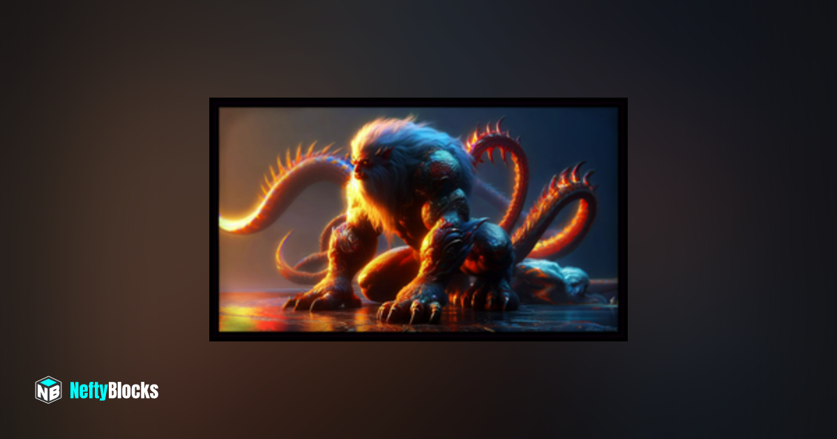 Legendary Demon Beast | NeftyBlocks | The #1 Trade to Earn NFT ...