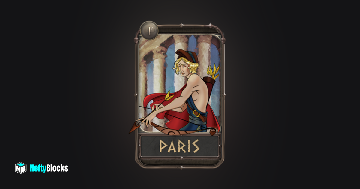 Paris #386 | NeftyBlocks | The #1 Trade to Earn NFT Marketplace on WAX