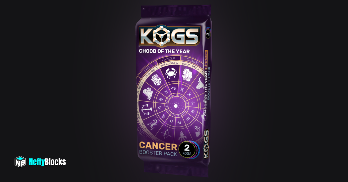 Cancer Booster Pack - KOGs COTY #593 | NeftyBlocks | The #1 Trade to ...