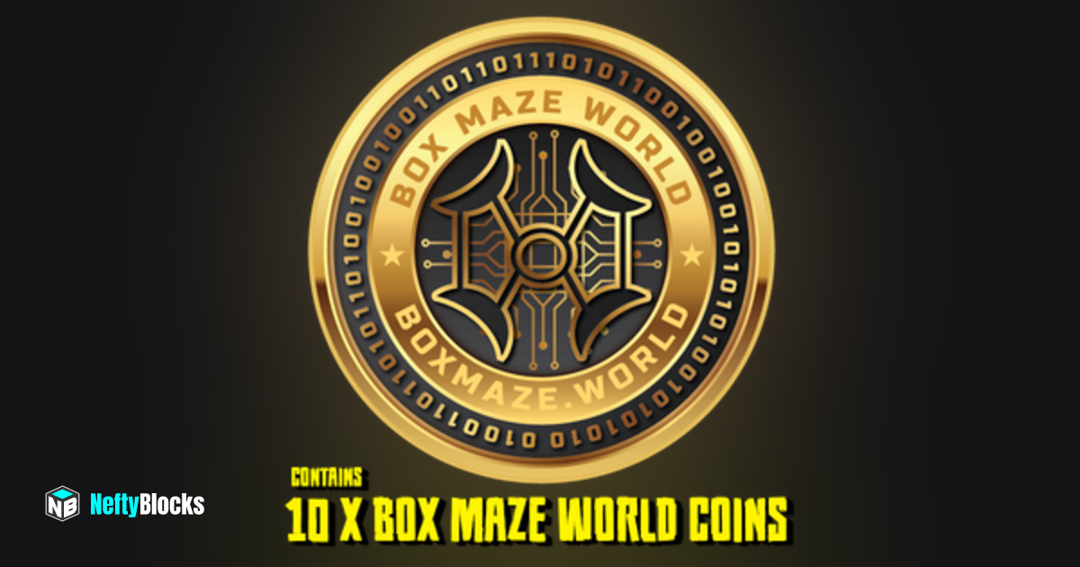 10 x Box Maze World Coins #96 | NeftyBlocks | The #1 Trade to Earn NFT Marketplace on WAX