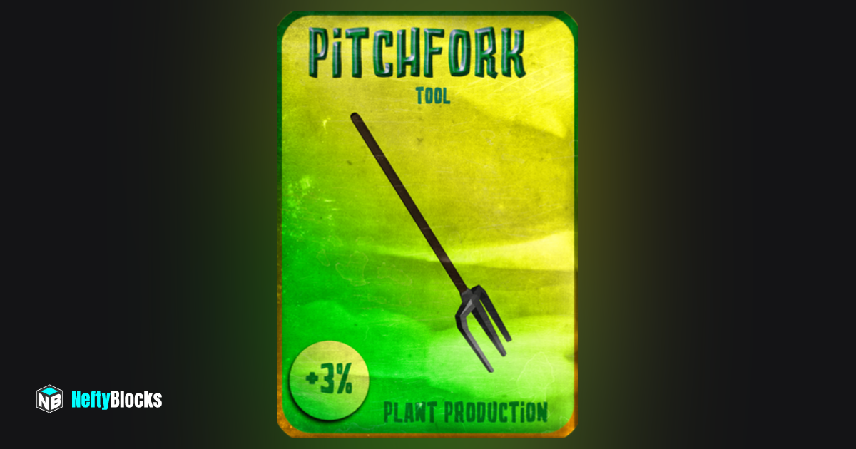 Pitchfork #112 | NeftyBlocks | The #1 Trade to Earn NFT Marketplace on WAX