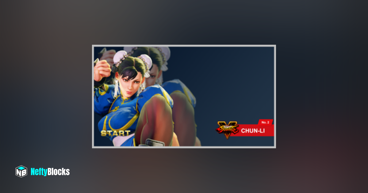 Chun-Li #10185 | NeftyBlocks | The #1 Trade to Earn NFT Marketplace on WAX