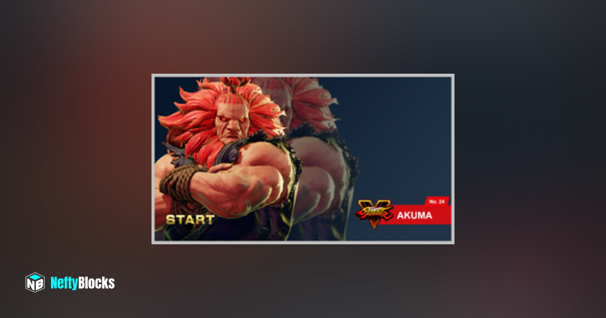 Akuma #301 | NeftyBlocks | The #1 Trade to Earn NFT Marketplace on WAX