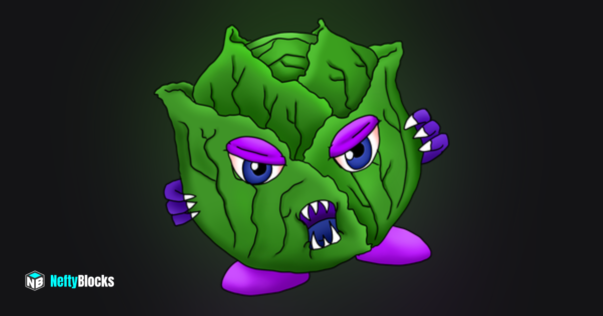Cabbage Monk | NeftyBlocks | The #1 Trade to Earn NFT Marketplace on WAX