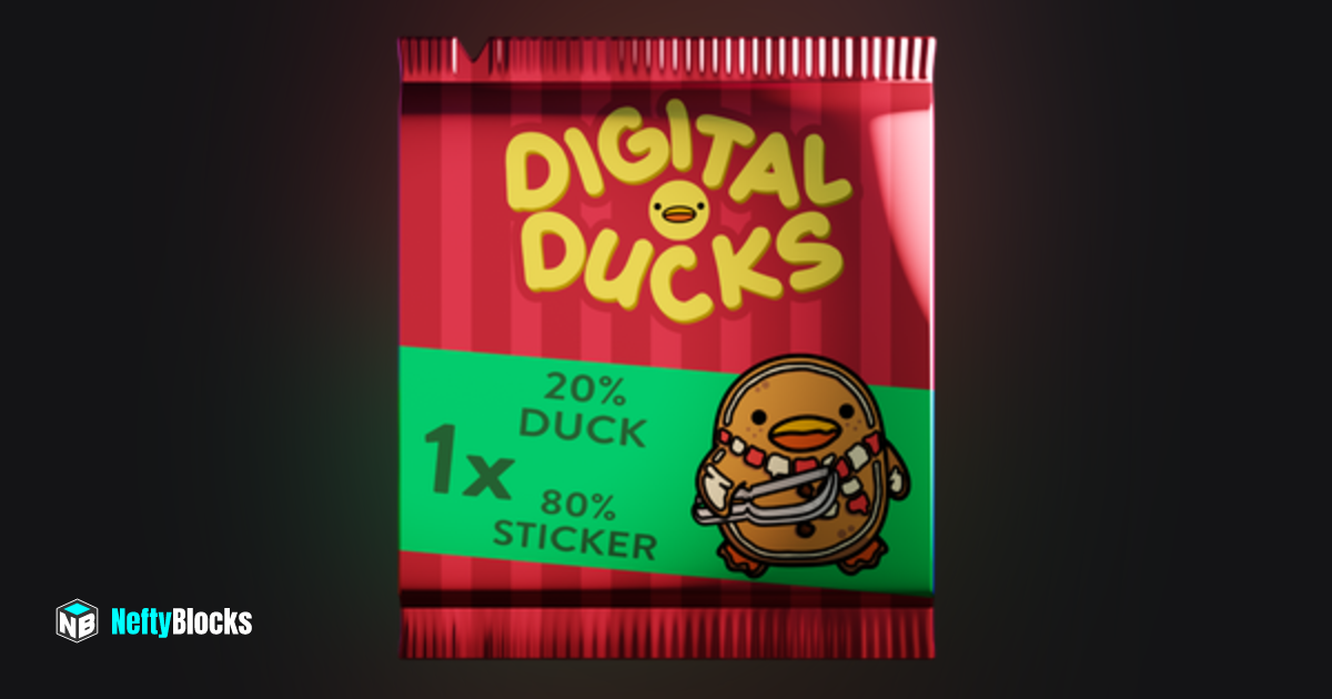 Gingerbread Quack Booster Pack #13 | NeftyBlocks | The #1 Trade to Earn ...