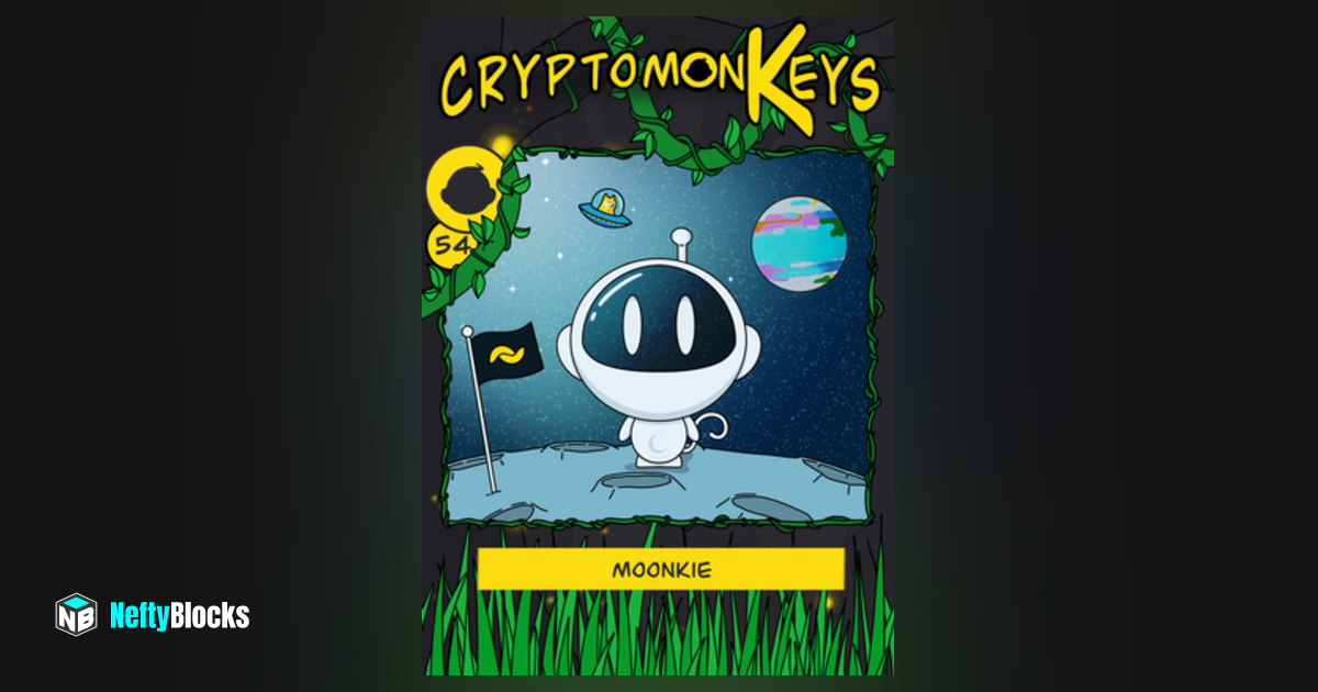 Moonkie #358 | NeftyBlocks | The #1 Trade to Earn NFT Marketplace on WAX