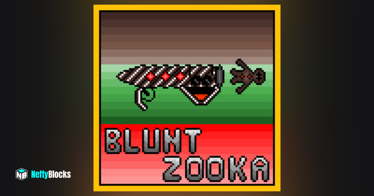 "Ginger"Zooka #88 | NeftyBlocks | The #1 Trade to Earn NFT Marketplace ...