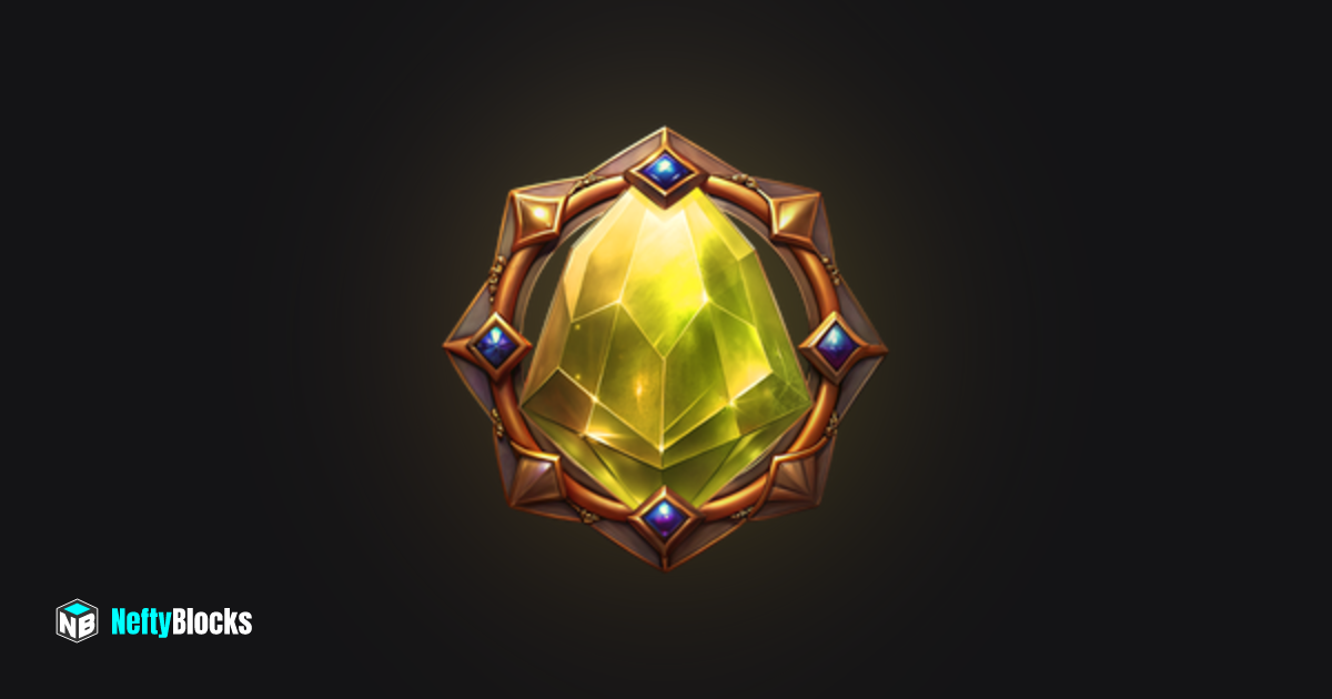 Normal Topaz | NeftyBlocks | The #1 Trade to Earn NFT Marketplace on WAX