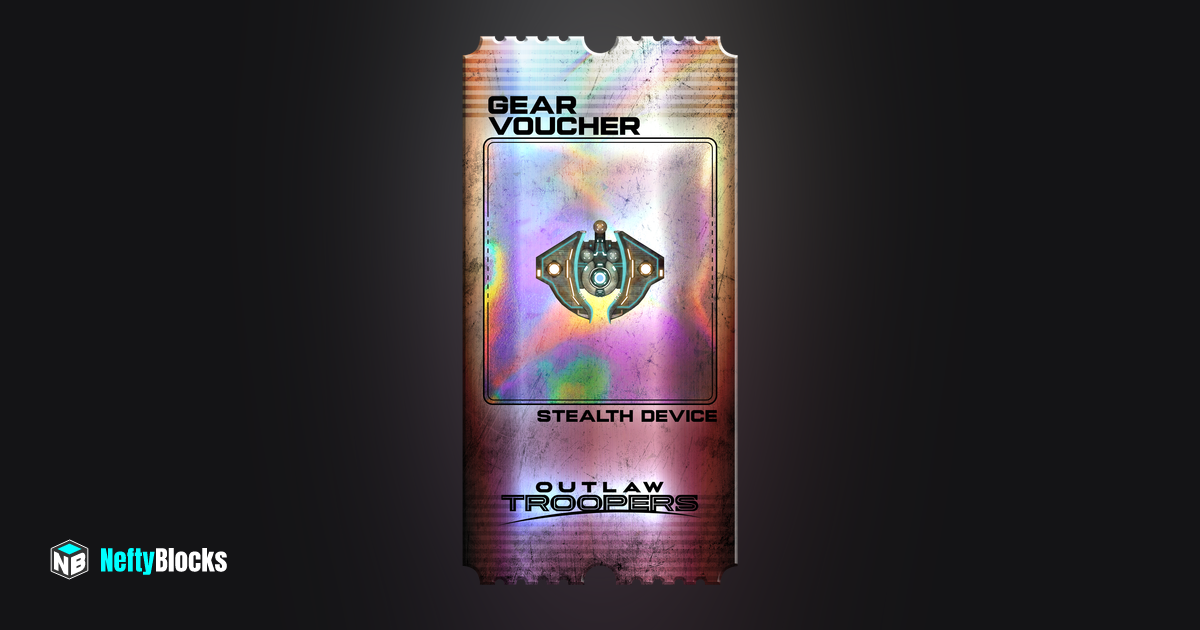 Stealth Device | NeftyBlocks | The #1 Trade to Earn NFT Marketplace on WAX