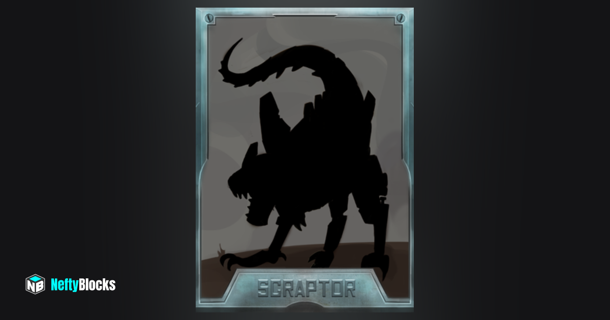 Scraptor Shard #868 | NeftyBlocks | The #1 Trade to Earn NFT ...