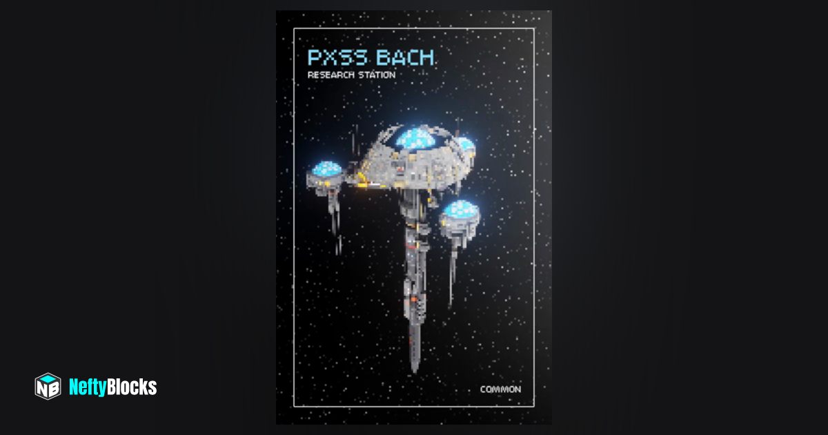 PXSS Bach #361 | NeftyBlocks | The #1 Trade to Earn NFT Marketplace on WAX