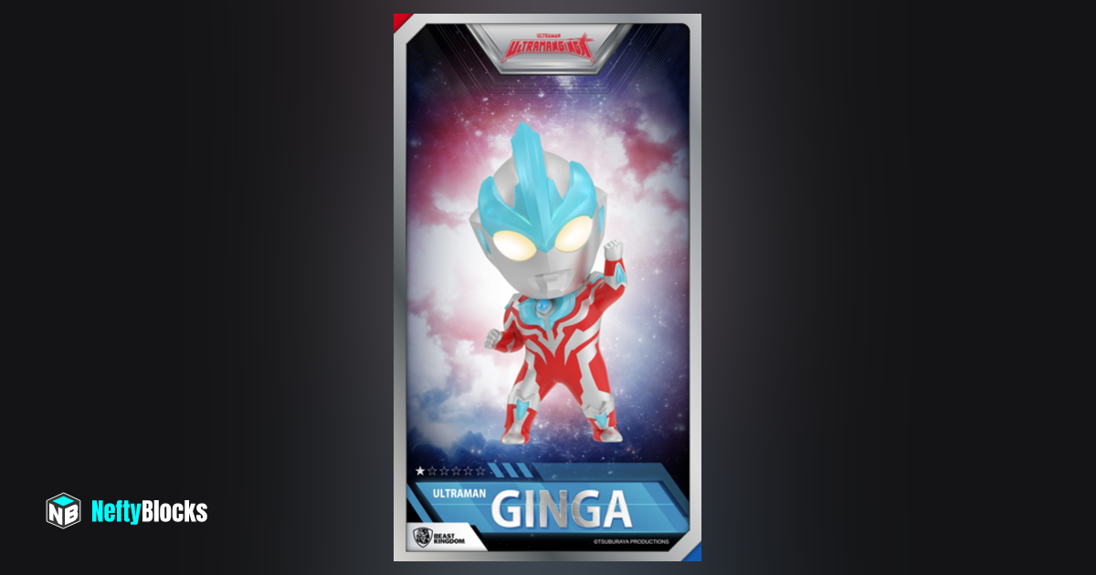 Ultraman Ginga Battle Stance #1475 | NeftyBlocks | The #1 Trade to Earn ...