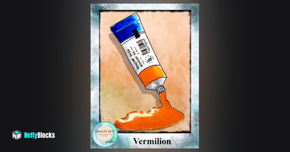 Vermilion #100 | NeftyBlocks | The #1 Trade to Earn NFT Marketplace on WAX