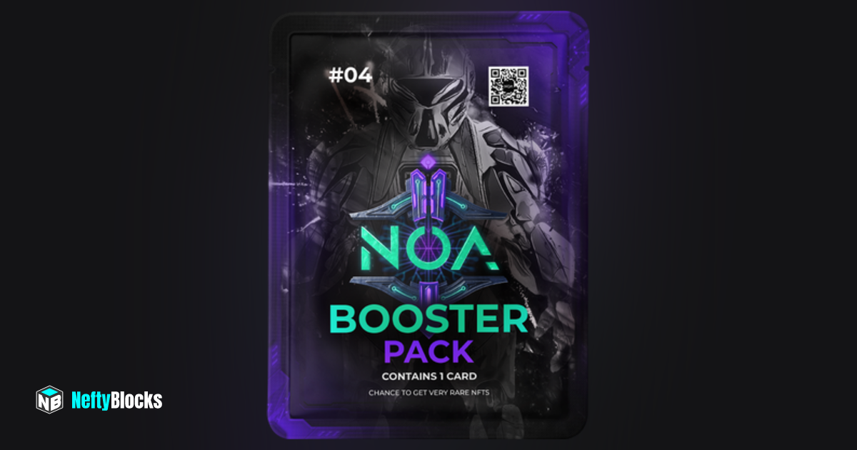 Booster Pack #4 #1911 | NeftyBlocks | The #1 Trade to Earn NFT ...